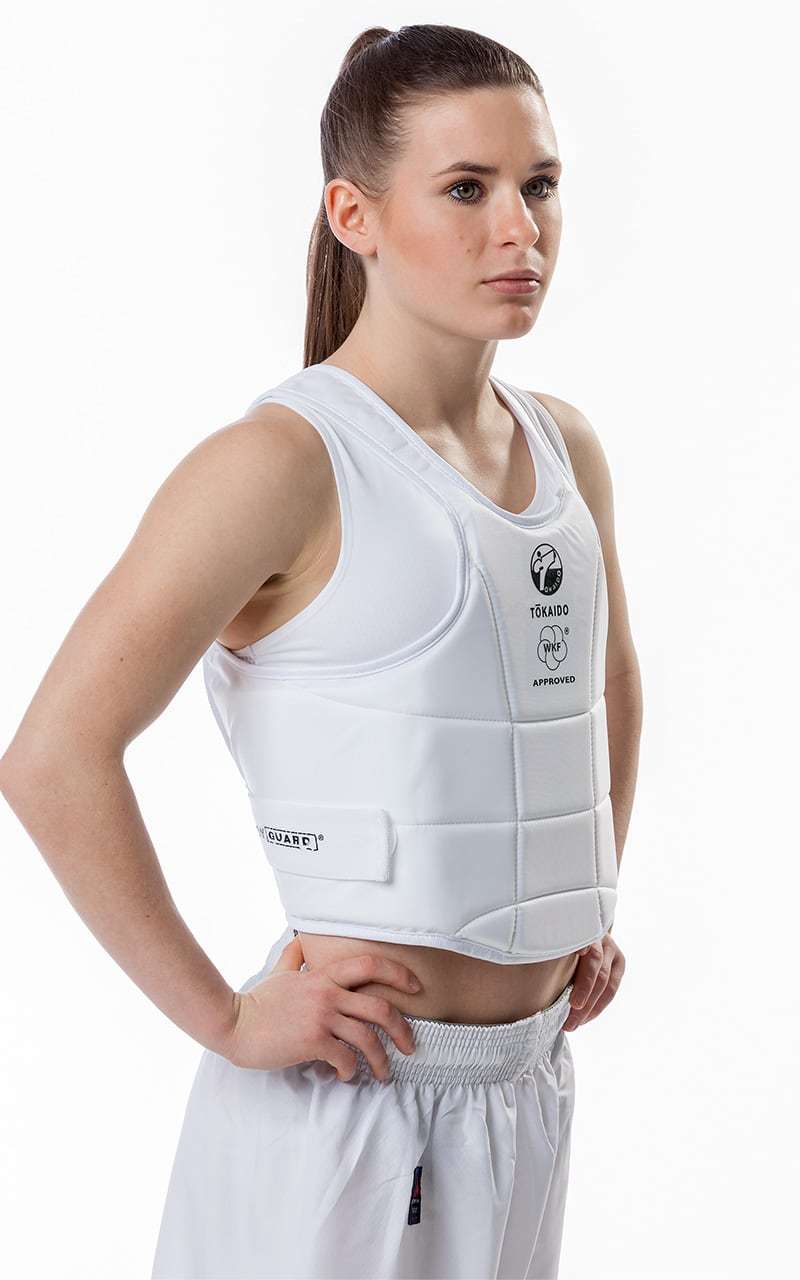 Karate Vest, TOKAIDO Body Guard Pro, WKF | Upper Body Protectors ...