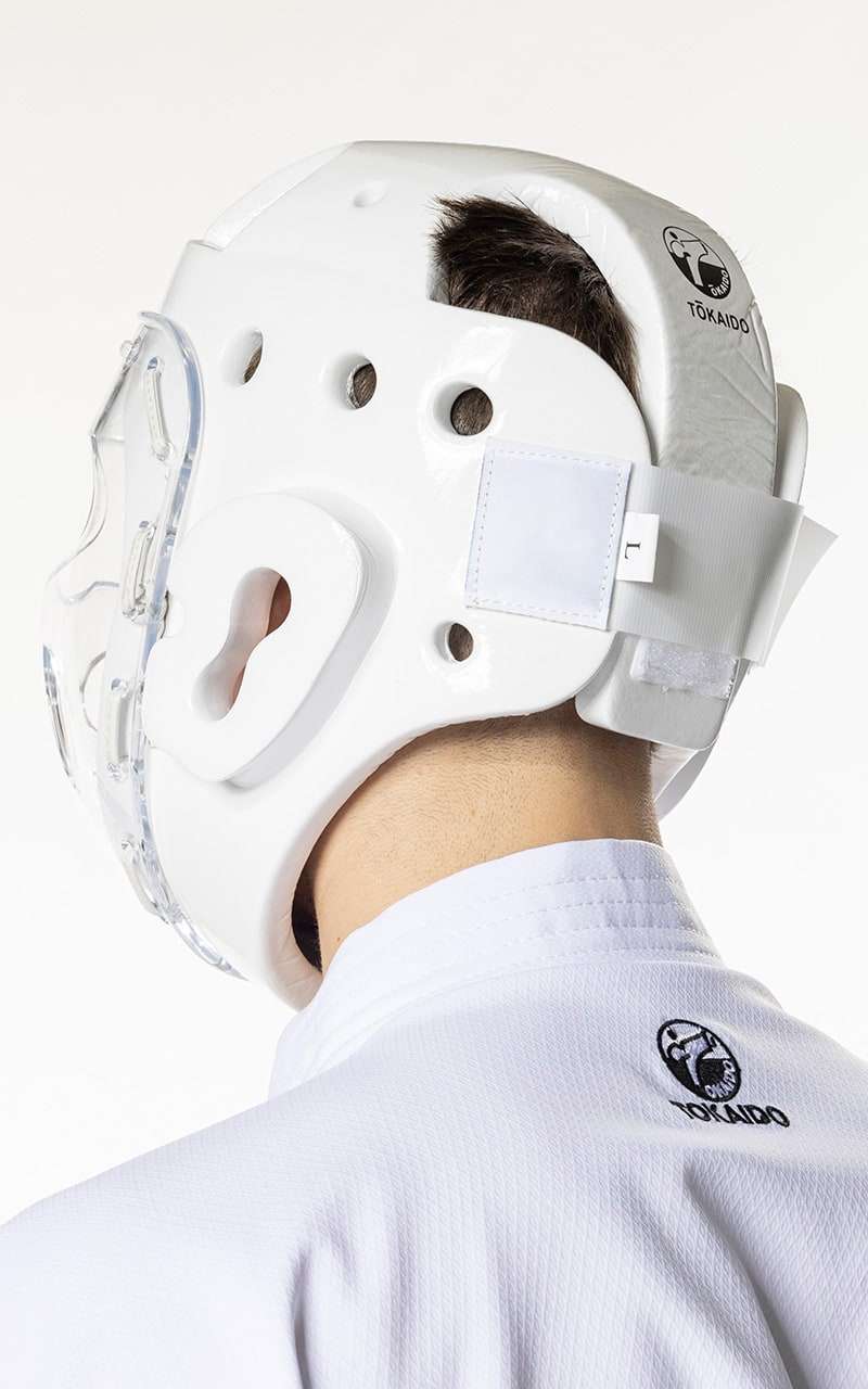 Karate Head Guard, TOKAIDO Junior, WKF | Face & Teeth Protectors ...